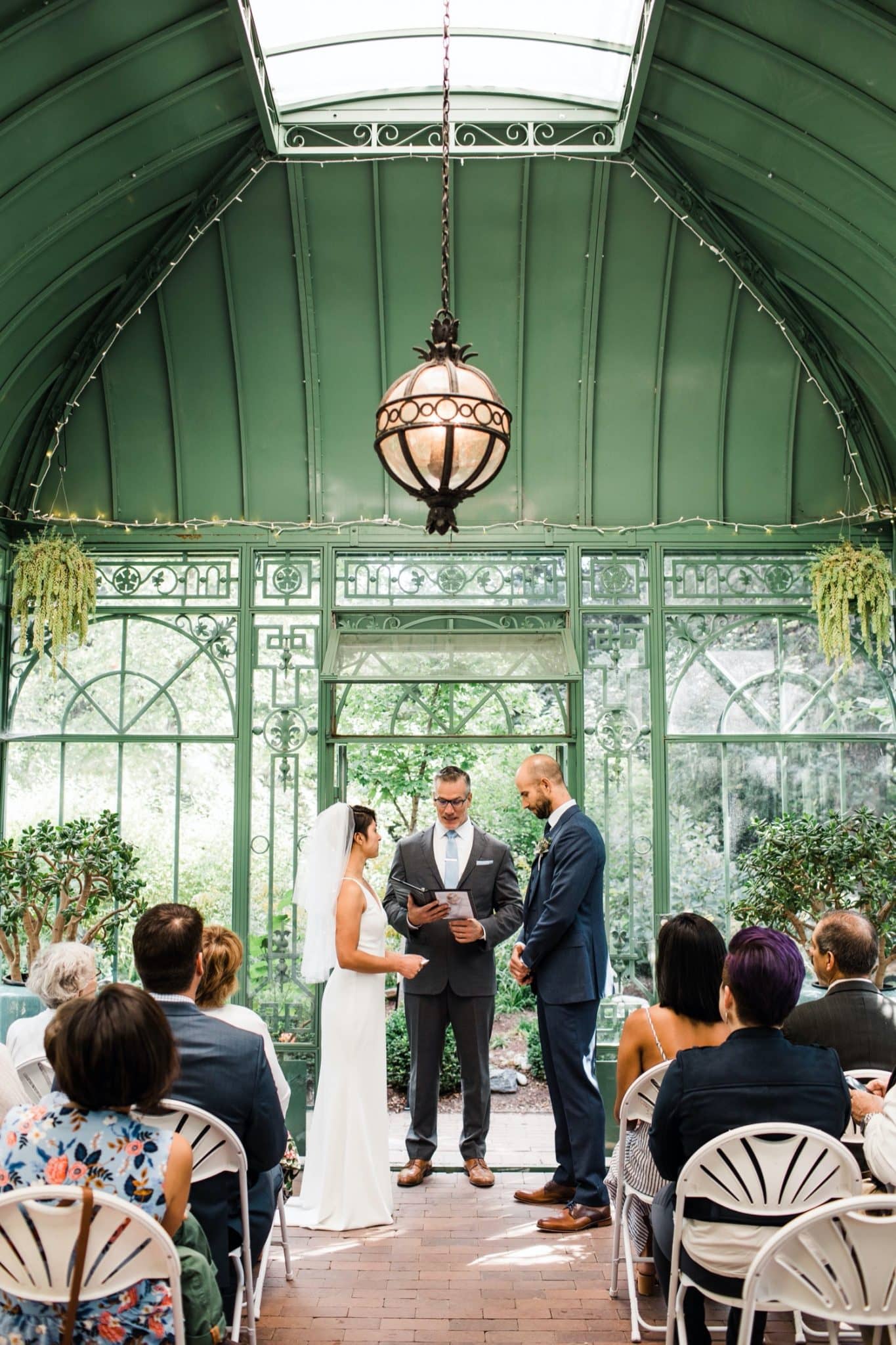 Denver Botanic Gardens Wedding | Small Wedding at Woodland Mosaic