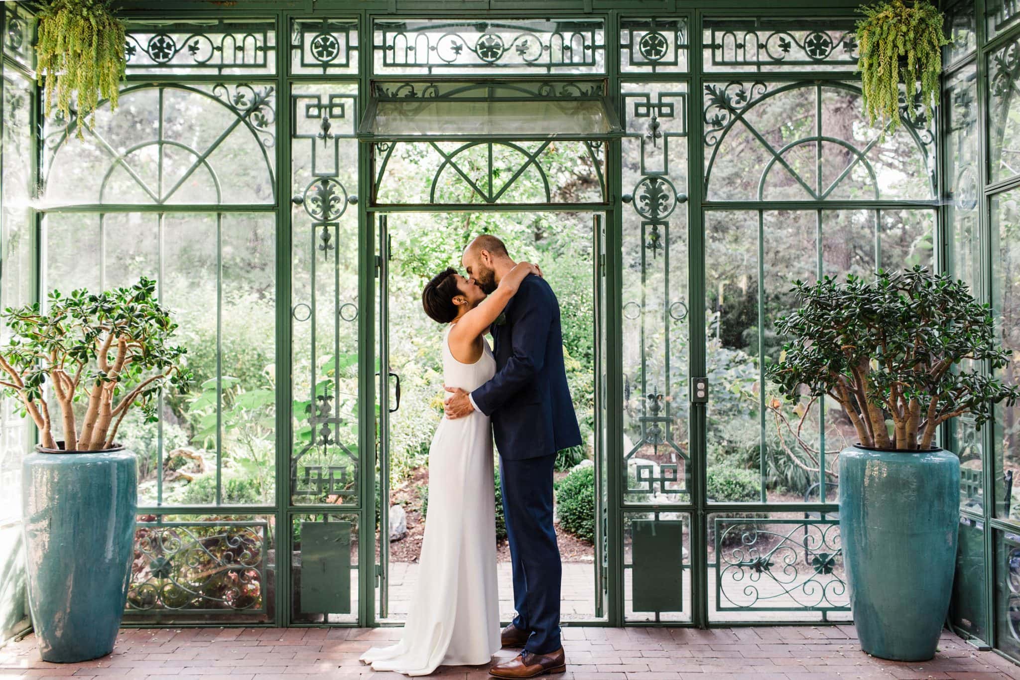 Denver Botanic Gardens Wedding | Small Wedding at Woodland Mosaic
