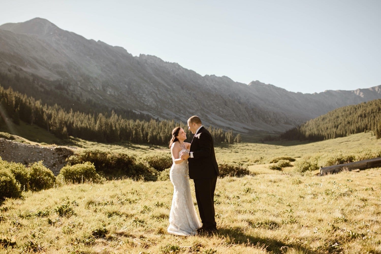 Destination Elopement in the Rockies | Heather and Forest's Elopement