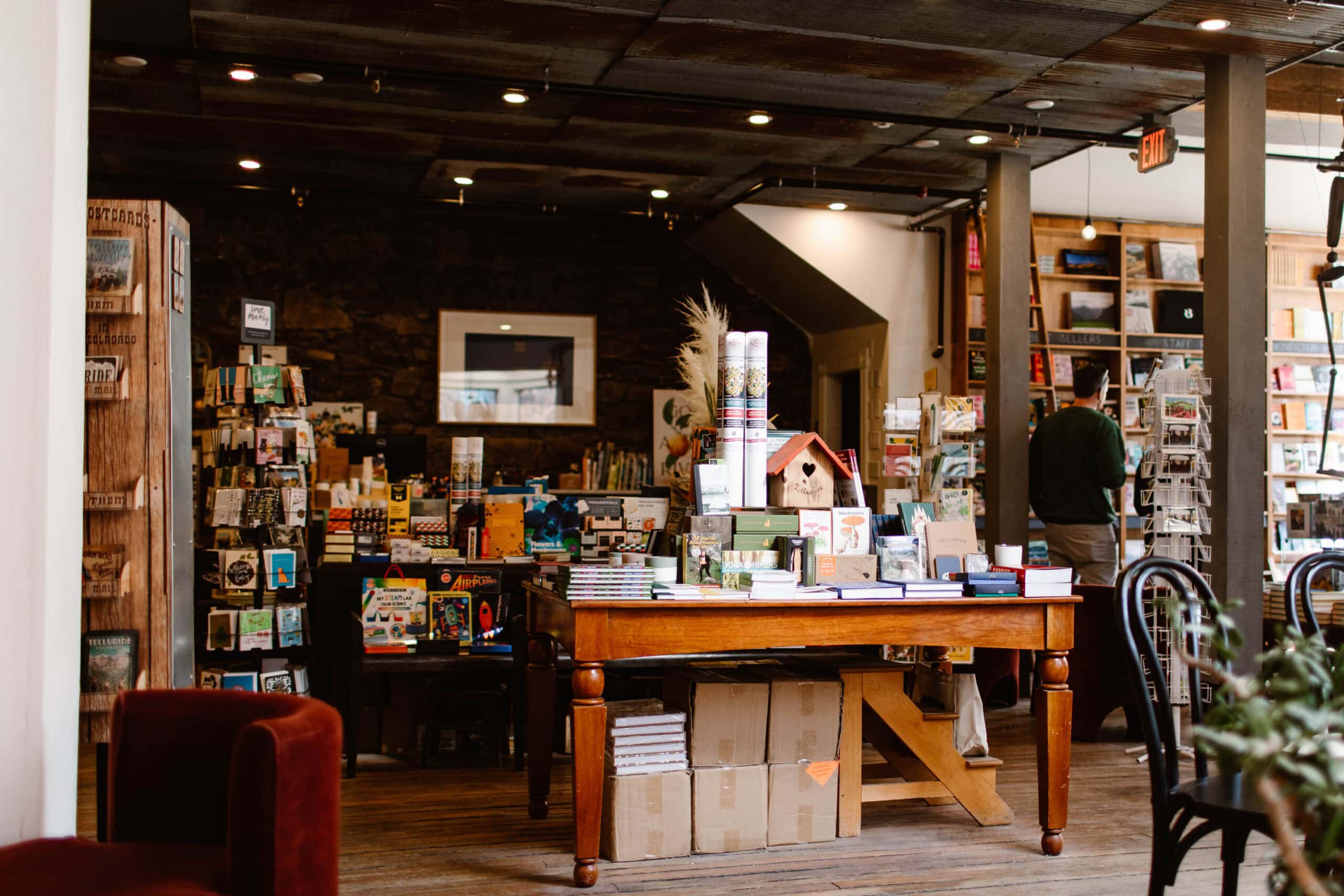 Bruno Coffee + Between The Covers Bookstore in Telluride - A Coffee ...